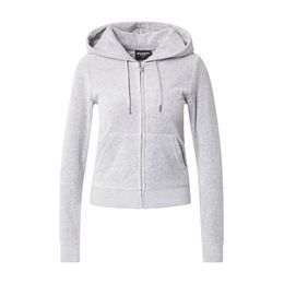 Juicy Couture Zip-Up Hoodie 'ROBERTSON' female Grey size XXL