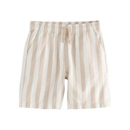 next Shorts Jungen Gr&ouml;&szlig;e 170 beige / wei&szlig;