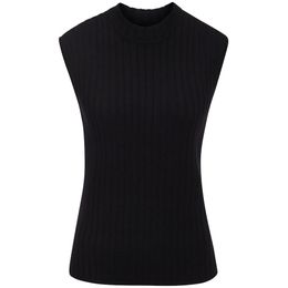French Connection Stricktop Damen Gr&ouml;&szlig;e S/M schwarz