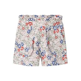 name it Shorts 'NMFHaile' Mädchen Größe 116 dunkelblau / pastellpink / rot / weiß