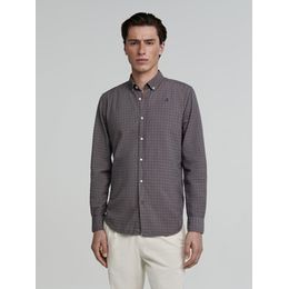 Scalpers Button Up Shirt 'Country' male Grey size 44