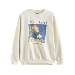 next Sweatshirt 'Hokusai' female Beige size XXL