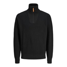 Jack & Jones JACK & JONES Pullover Herren Größe L dunkelorange / schwarz