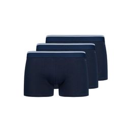 Skiny Boxershorts Herren Gr&ouml;&szlig;e M navy / taubenblau / dunkelblau