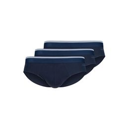 Skiny Slip Herren Gr&ouml;&szlig;e L navy / silber