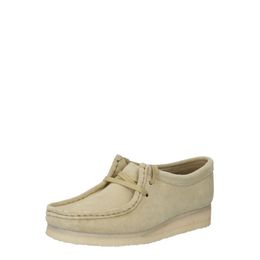Clarks Originals Schnürschuh 'Wallabee' Damen Größe 37.5 beige