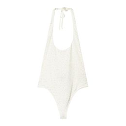 Bershka Shirt Bodysuit female White size L