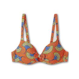 Gisela Bikini Top female Orange size 90