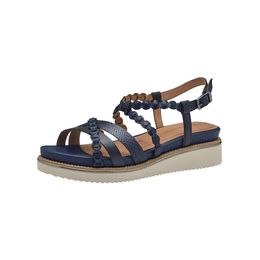 Tamaris Strap Sandals female Blue size 36