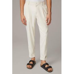 Strellson Bundfaltenhose 'Louis' Herren Größe 48 beige / schwarz