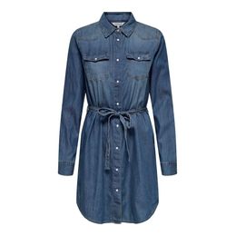 Only Shirt Dress 'ONLALEXA' female Blue size XL