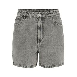 Pieces Shorts 'PCAbbi' Damen Größe 30/31 grey denim