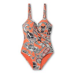 Gisela Badeanzüge Damen Größe M orange / schwarz