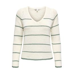 Only Pullover 'ONLGeena' Damen Gr&ouml;&szlig;e XL kiwi / naturwei&szlig;