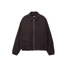 Pull&Bear Pull&Bear Jacke 'STWD' Herren Größe L dunkelgrau / schwarz