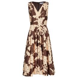 Kleo Kleid Damen Gr&ouml;&szlig;e 42 champagner / braun