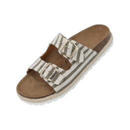 Palado Mules 'Korfu Marina' female Grey, White size 44