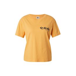 Quiksilver T-Shirt Damen Größe XL camel / schwarz