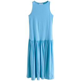 next Kleid Damen Gr&ouml;&szlig;e 54 taubenblau Winterkleid