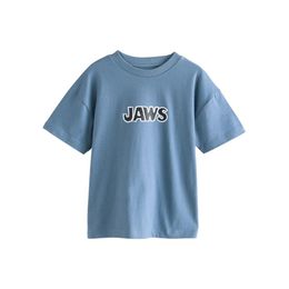 next T-Shirt Jungen Gr&ouml;&szlig;e 152 saphir / dunkelgelb / schwarz / wei&szlig;