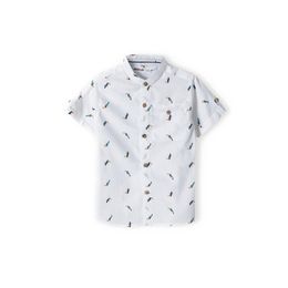 MINOTI Button Up Shirt boy White size 5-6y