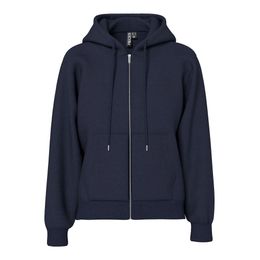 Pieces Zip-Up Hoodie 'Chilli' female Blue size M
