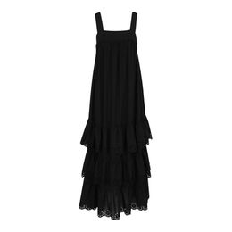 Vero Moda Tall Kleid 'VMPEACH' Damen Größe 34 schwarz Winterkleid