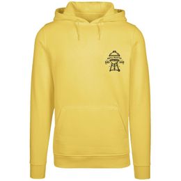 F4NT4STIC Sweatshirt 'Vatertag Grill Master f&uuml;r BBQ-V&auml;ter' male Yellow size XXL