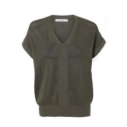 TATUUM bluse Strickware TALA Damen Gr&ouml;&szlig;e L gr&uuml;n / khaki