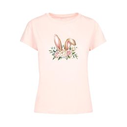 F4NT4STIC T-Shirt 'Blu Osterhasen Ohren Dekor' Damen Gr&ouml;&szlig;e M rosa