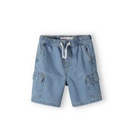 MINOTI Jeans Jungen Gr&ouml;&szlig;e 122/128 blue denim / hellblau