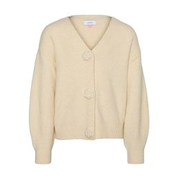 Vero Moda Girl Knit Cardigan 'VMCecily' girl Beige size 116