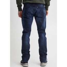 Blend Herren 5-Pocket-Jeans "BHTWISTER", blau, Gr. 32, Abriebeffekte, Denim/Jeans, Obermaterial: 98% Baumwolle, 2% Elasthan, Jeans
