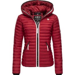 Navahoo Damen Steppjacke "Kimuk Prc", rot, Gr. S, Oberstoff: 100% Nylon; Futter: 100% Polyester; Wattierung: 100% Polyester; Ärmelfutter: 100%