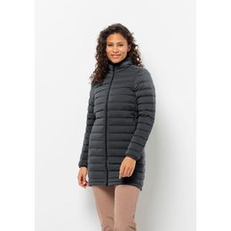 Jack Wolfskin Damen Daunenmantel "ARCADEN COAT W", grau, Gr. S, OBERSTOFF: 84% NYLON, 16% ELASTHAN; FUTTER: 100% POLYESTER; FÜLLUNG: 90% ENTENDAUNEN,