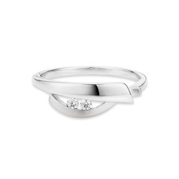 Bruno Banani Damen Fingerring "Schmuck Geschenk Silber 925 Damenring", 59, Silber 925 (Sterlingsilber), 1,6mm, silber, Silber 925 (Sterlingsilber),