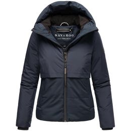 Navahoo Damen Steppjacke "Liebesk&uuml;ken XIV", blau, Gr. XL, Obermaterial: 100% Polyester; Innenfutter: 100% Polyester; &Auml;rmelfutter: 100% Polyester;