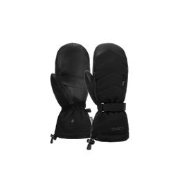 Reusch Damen F&auml;ustlinge "Nadia R-TEX XT Mitten", schwarz, Gr. 6, mehrfarbig, 75% Polyester, 20% Ziegenleder, Handschuhe, extra warm, wasserdicht und