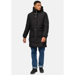 STONE HARBOUR Herren Wintermantel "Beviis", schwarz, Gr. XL, Obermaterial: 100% Polyester, Futter: 100% Polyester, Wattierung: 100% Polyester,