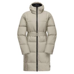 Jack Wolfskin Damen Daunenmantel "FROZEN LAKE COAT W", beige, Gr. XL, Hauptmaterial: 100% Polyester (recycled); Futter: 100% Polyester (recycled);