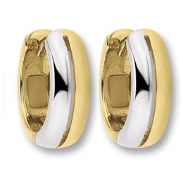 ONE ELEMENT Damen Paar Creolen "Ohrringe Creolen aus 333 Gelbgold", Damen, Gelbgold 333 Gold, gold, Gelbgold 333, Gold, Ohrringe, Damen Gold Schmuck