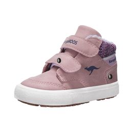 Kangaroos Mädchen Sneaker "KaVu Primo V", Gr. 24, rosa, Synthetik, Textil, Schuhe, mit Klettverschluss
