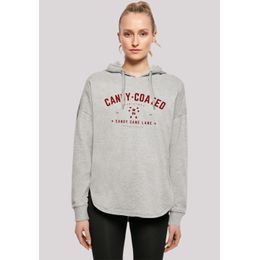 F4NT4STIC Damen Sweatshirt "Weihnachten Candy Coated Christmas", grau, Gr. XS, Obermaterial: 100% Baumwolle, Sweatshirts, Weihnachten, Geschenk, Logo