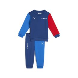 Puma Jungen Sportanzug "BMW M Motorsport Jogginganzug Klein Kinder", blau, Gr. 98, Obermaterial: 32% Polyester, 68% Baumwolle; Rippe: 3% Elasthan,