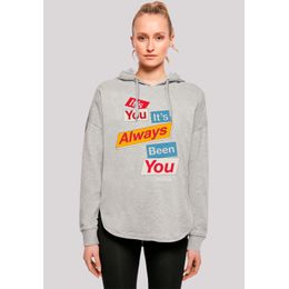 F4NT4STIC Damen Kapuzenpullover "Sex Education It Always Been You Netflix TV Series", grau, Gr. XL, Obermaterial: 100% Baumwolle, Pullover, Premium