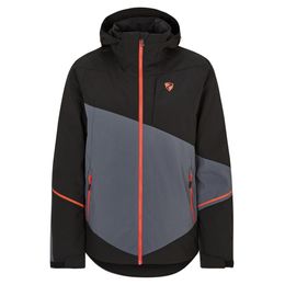 Ziener Herren Skijacke "TIMPA", grau, Gr. 56, Obermaterial: 100% Polyester;Futter: 1. 100% Polyamid, 2. 60% Polyamid, 40% Polyester, 3. 100%