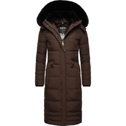 Navahoo Damen Wintermantel "Fahmiyaa", braun, Gr. XS, Oberstoff: 100% Polyester; Futter: 100% Polyester; Wattierung: 100% Polyester; &Auml;rmelfutter: