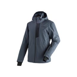 Maier Sports Damen Skijacke "Joran", grau, Gr. 56, 90% Polyester, 10% Elasthan, Jacken, atmungsaktive Herren Jacke, wasserdichte winddichte
