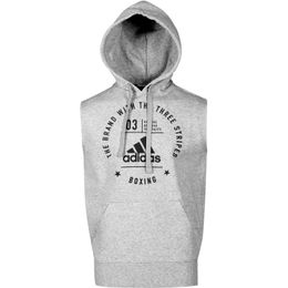 Kapuzensweatshirt "Community Sleeveless Hoody "BOXING"", XS, grau, adidas Performance, Sweatshirts