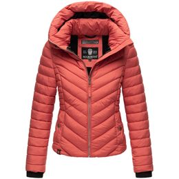 Marikoo Damen Steppjacke "Kagomee", rot, Gr. XS, 100% Polyester, Jacken, mit großer Kapuze